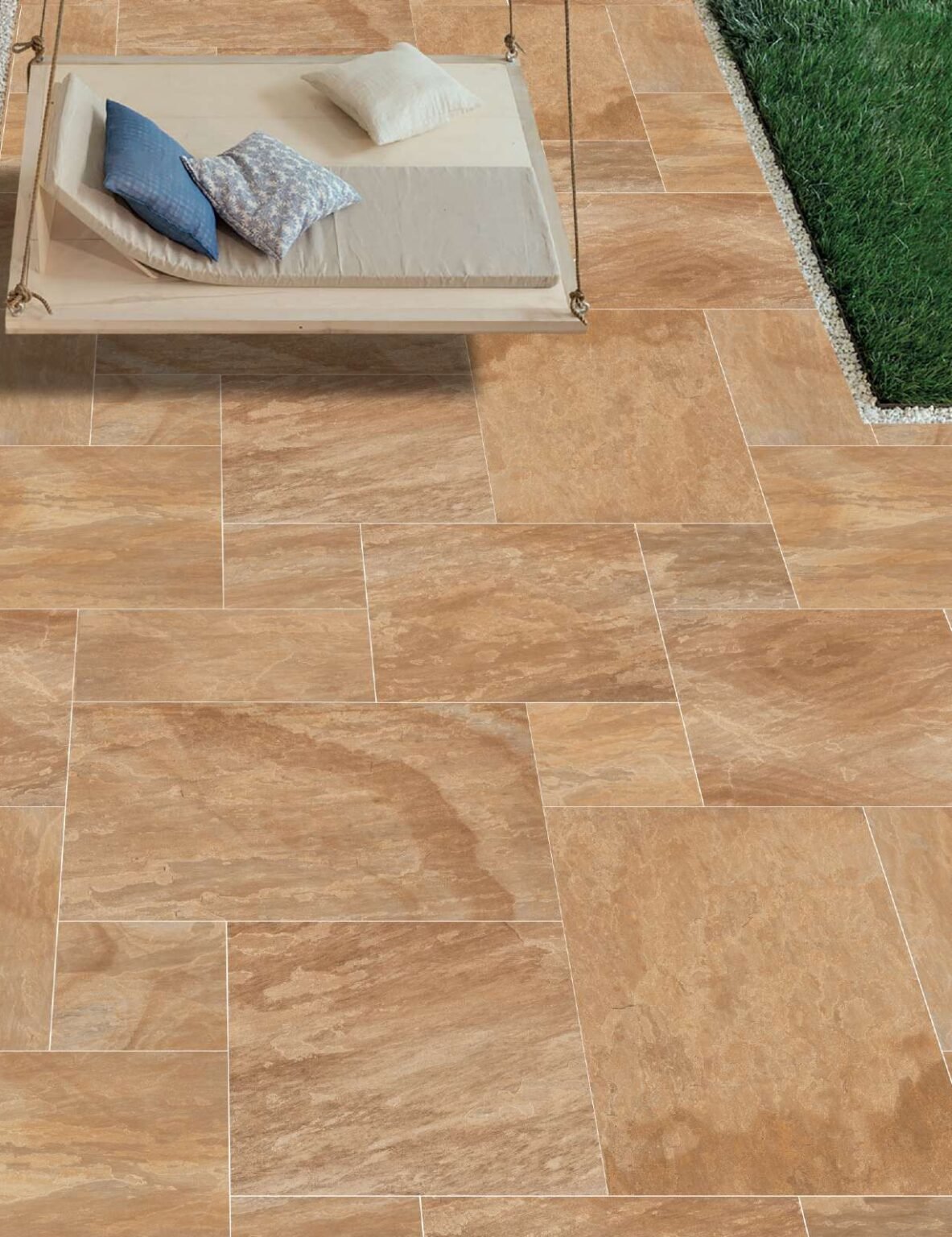 Buff Outdoor Porcelain Paving Tiles – 600X900 – 20mm - Dernier Cri